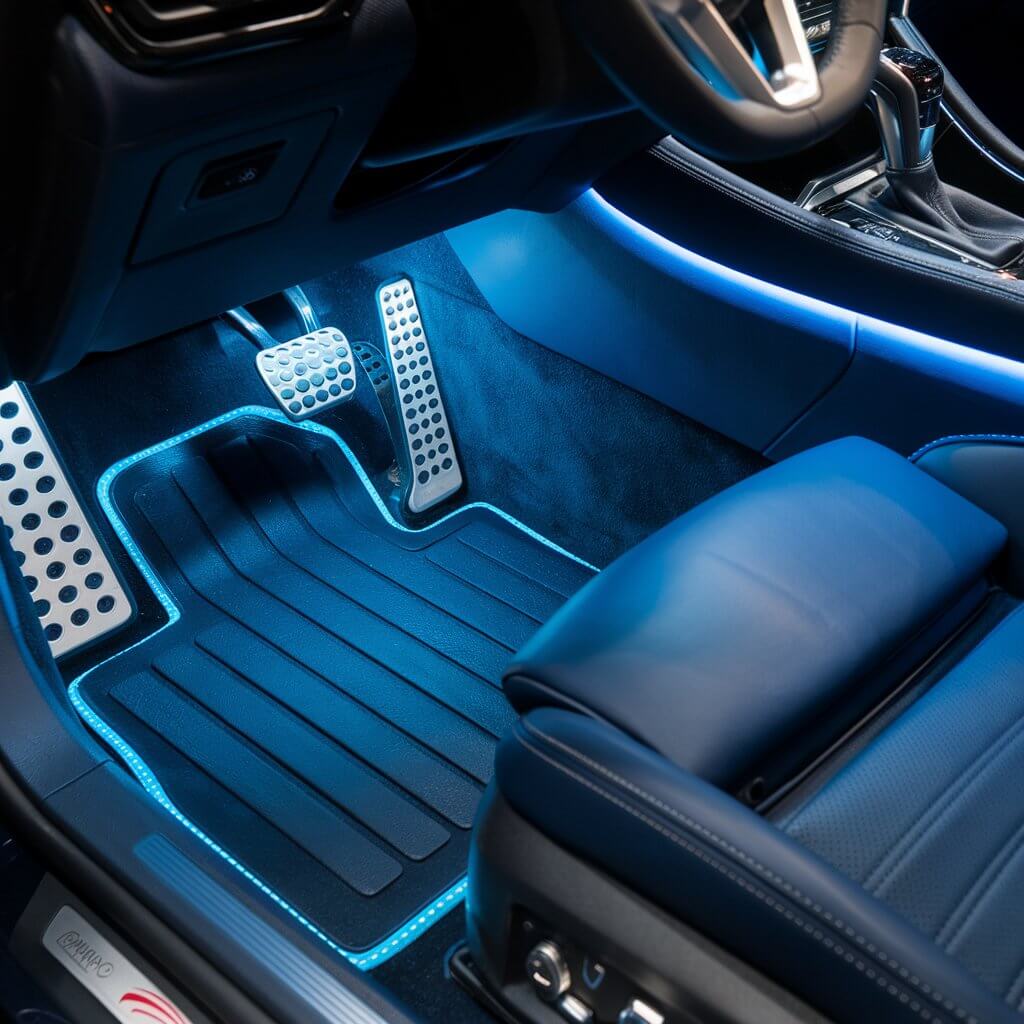 Interior Car Lighting Services - Car Wrap